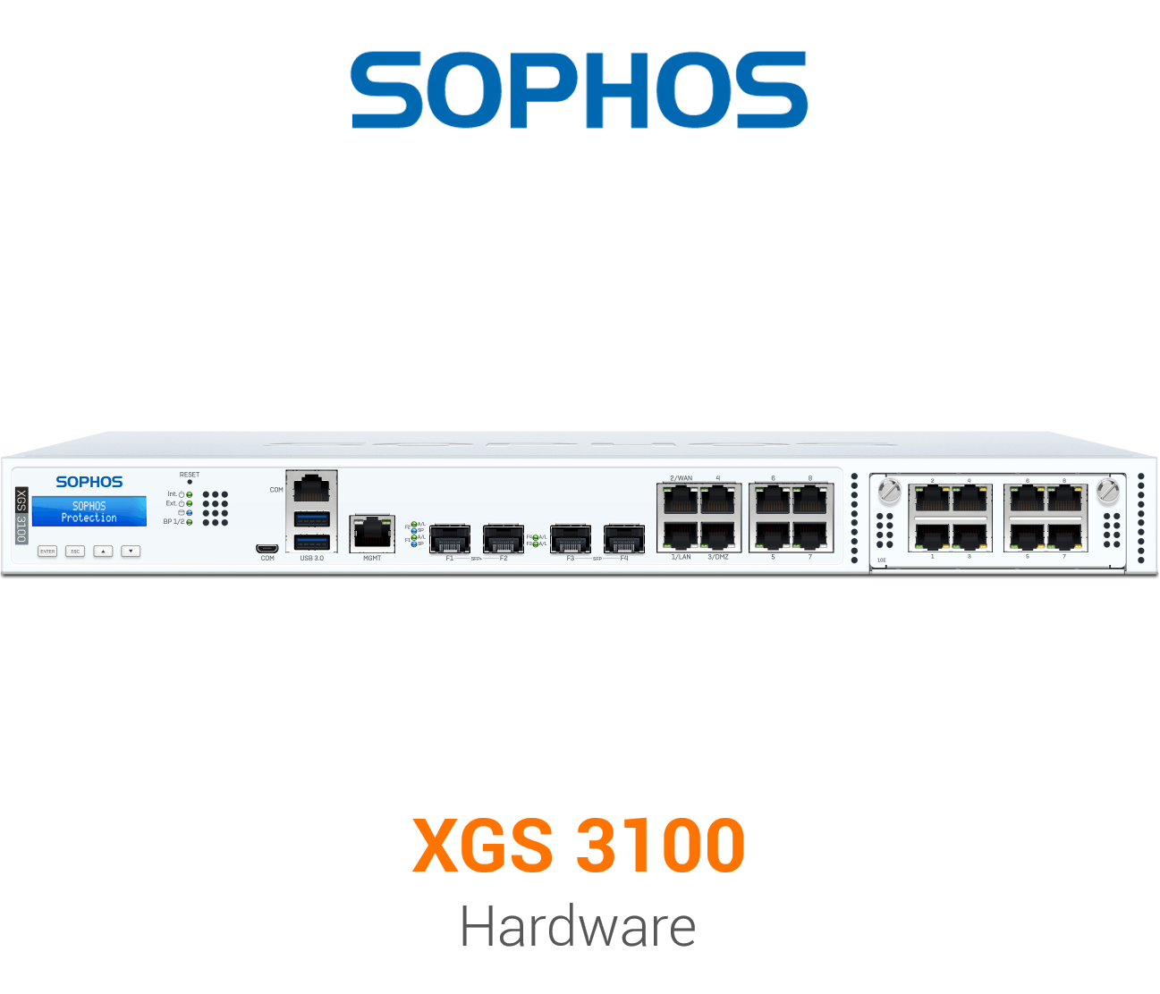 Sophos XGS 3100 Security Appliance | nur Hardware | nur Hardware